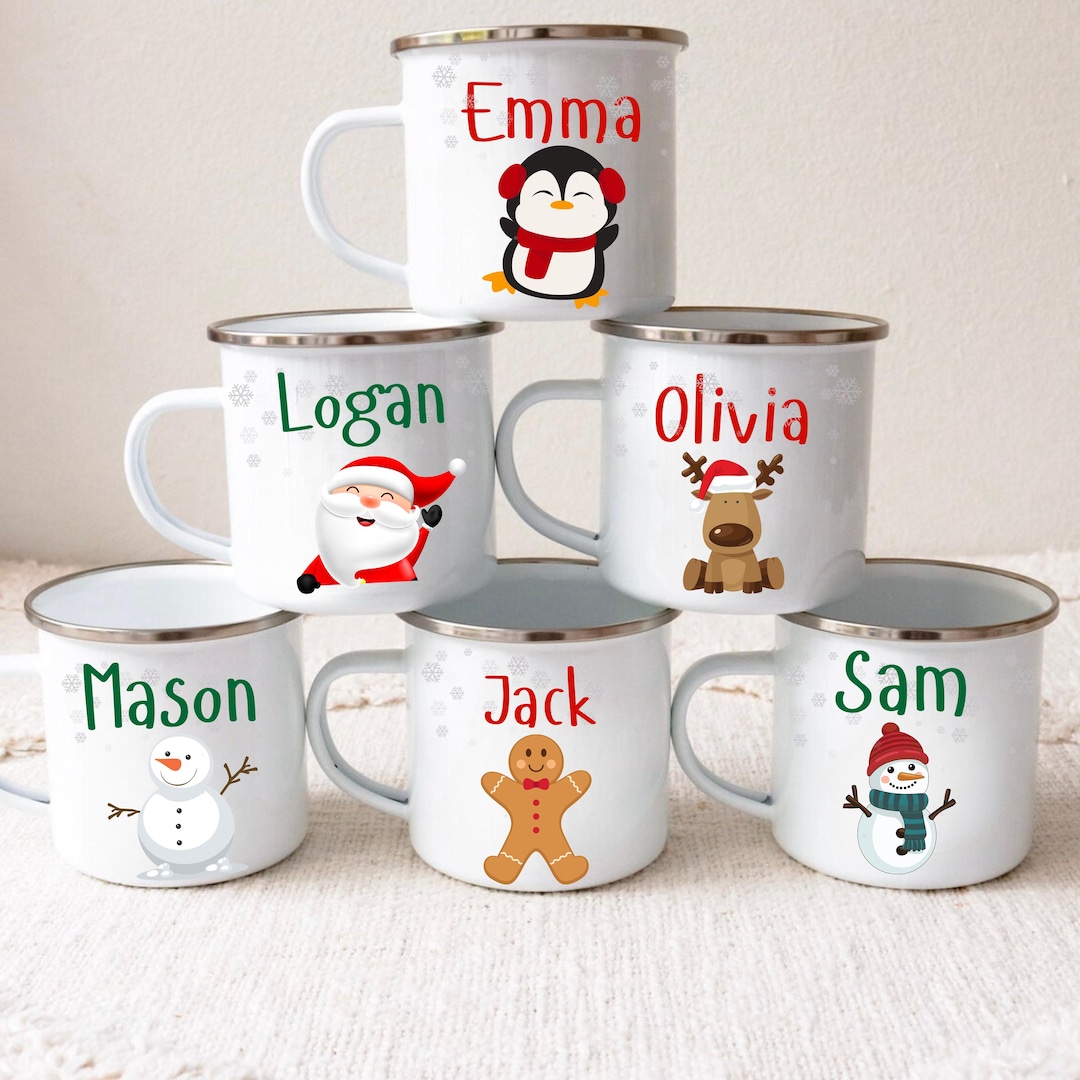 Personalized Christmas Mug for Kids, Custom Mug, Custom Stocking Gifts ...