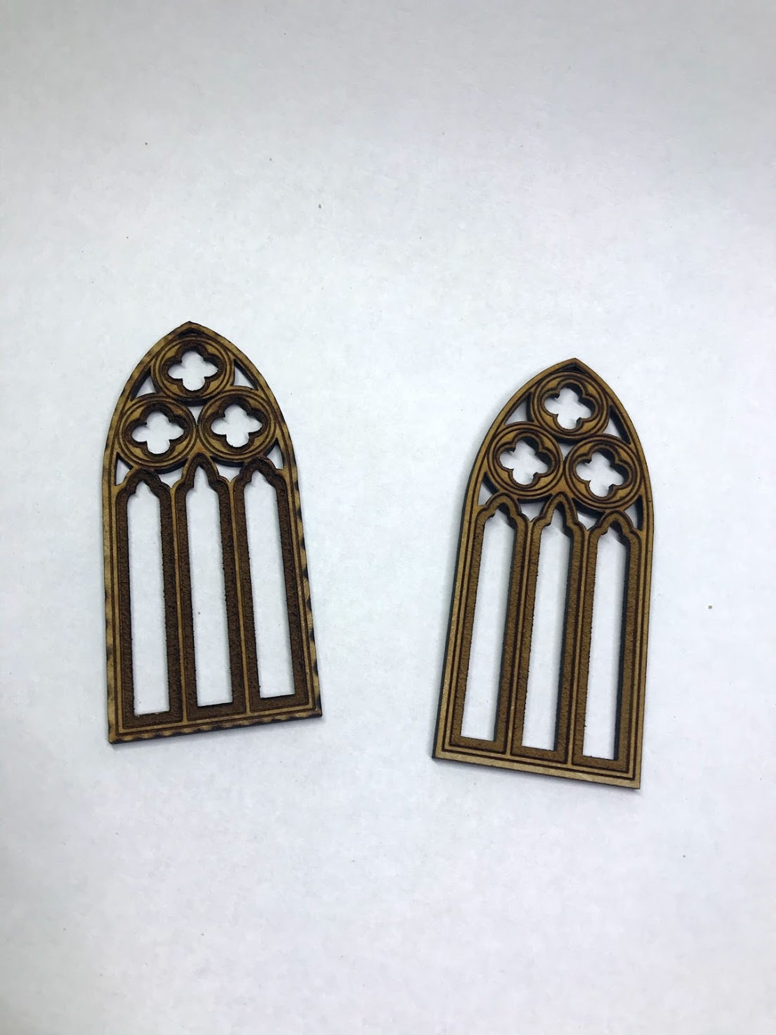 Lasercut Gothic Window (triple) - Etsy