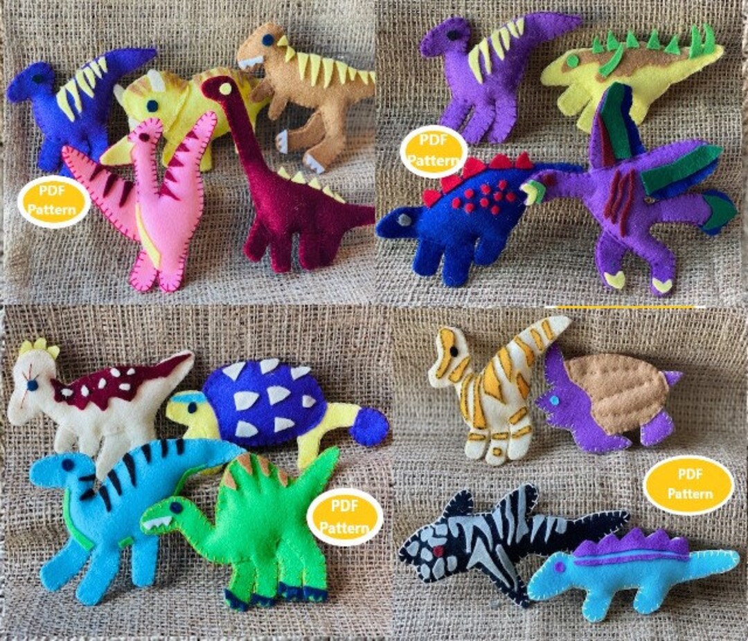 Sewing Patterndino Dana Badges all 4 Sets - Etsy