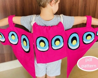 Sewing Patterndino Dana Inspired Backpack Pattern: Spinosaurus - Etsy