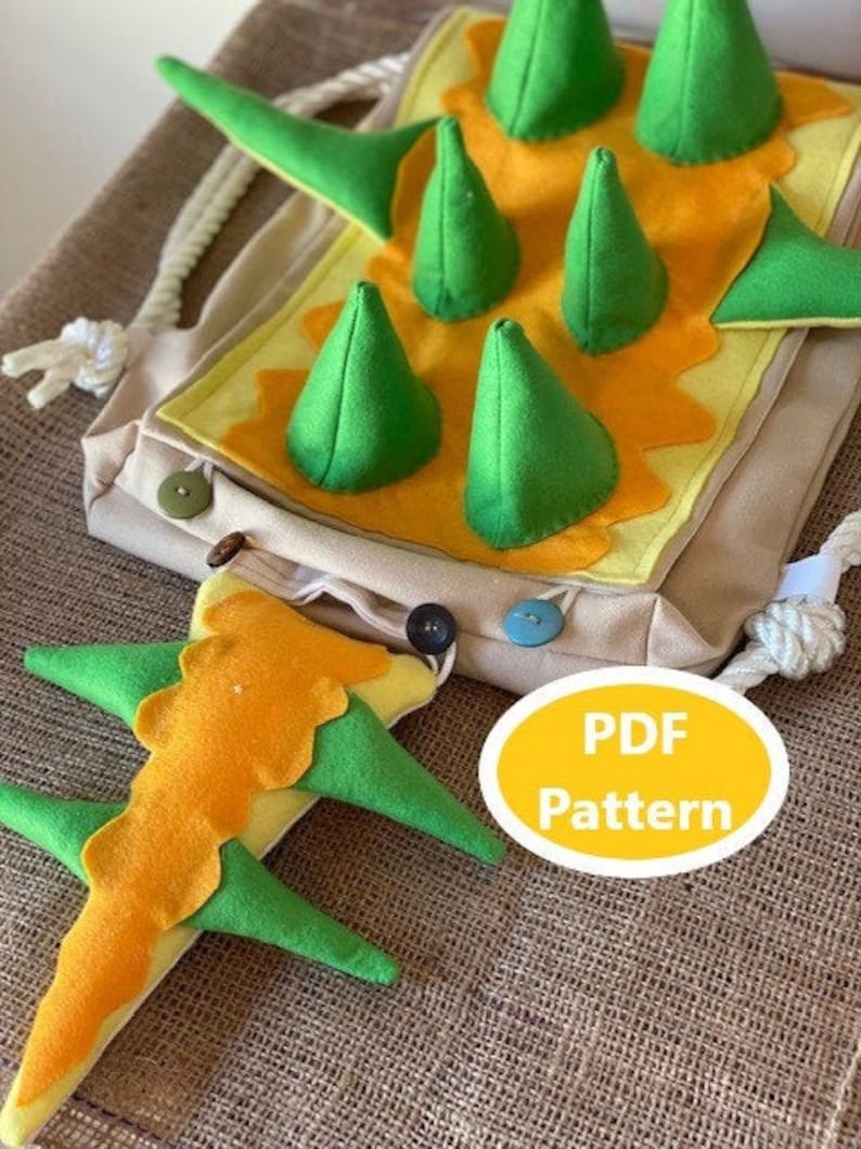 Sewing Patterndino Dana Inspired Backpack: Kentrosaurus - Etsy