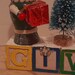 Alphabet Block Christmas Scene - Etsy