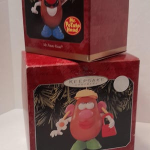 Mr and Mrs Potato Head Christmas Ornaments - Etsy