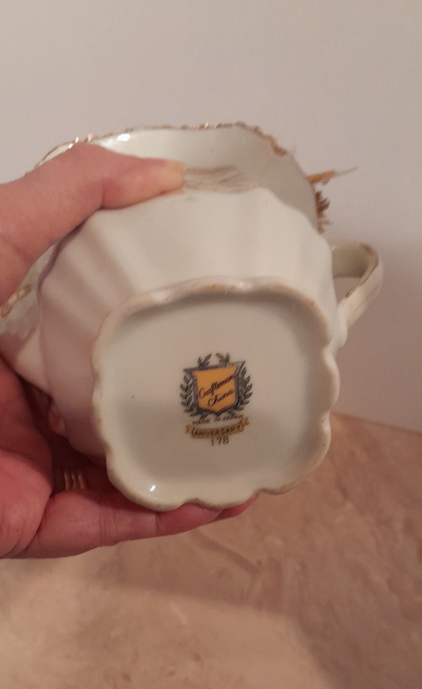 Angel in Repurposed Creamer Arrangement - Etsy