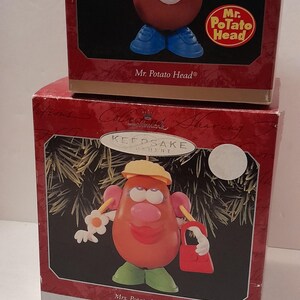 Mr and Mrs Potato Head Christmas Ornaments - Etsy