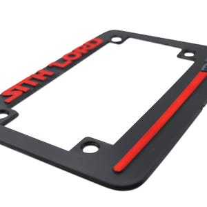 Sith Lord 3D Raised License Plate Frame - Etsy