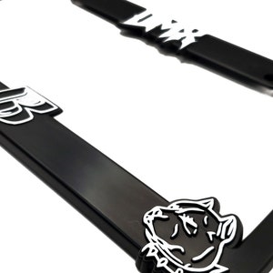 DMX "ruff Ryderz" 3D Raised License Plate Frame - Etsy