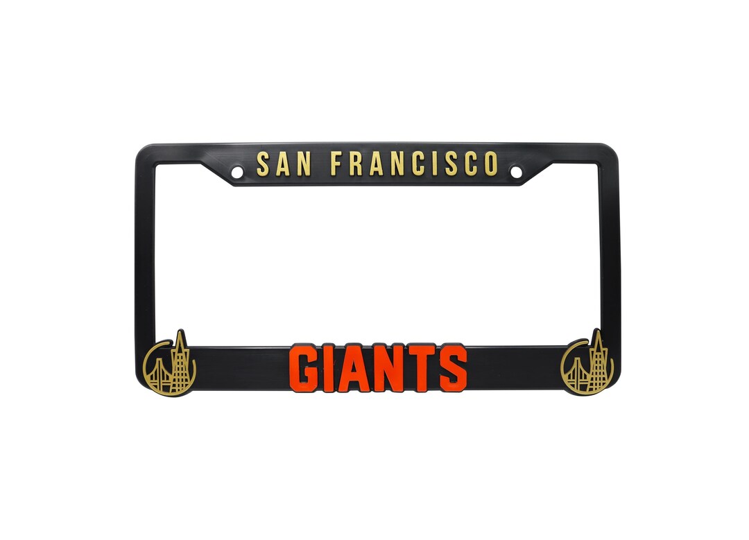 SF Giants 3D Raised License Plate Frame - Etsy
