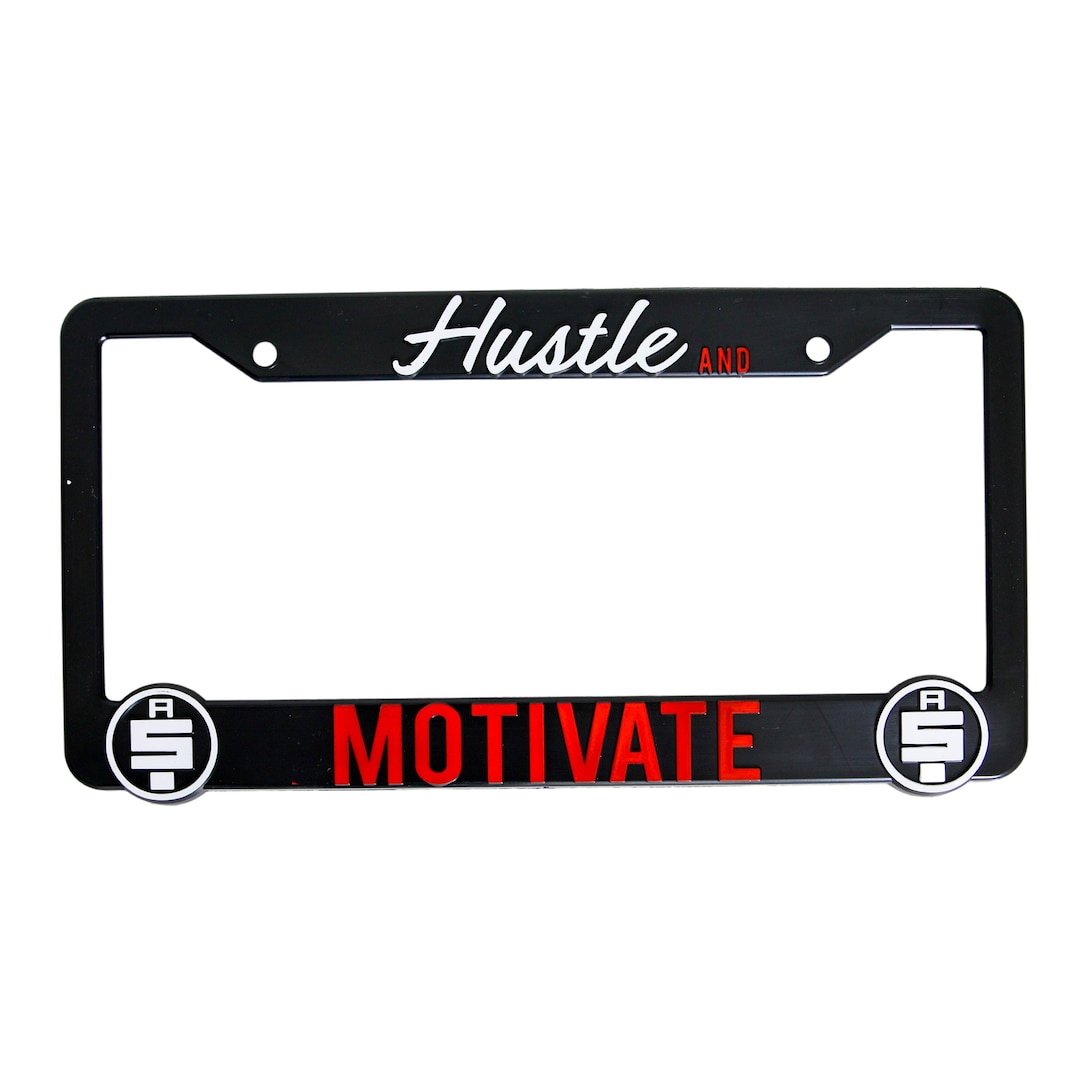 Nipsey Hussle "hustle and Motivate" 3D Raised License Plate Frame - Etsy