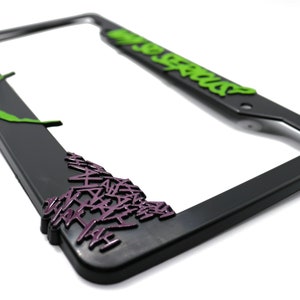 Why so Serious for Joker 3D Raised License Plate Frame - Etsy