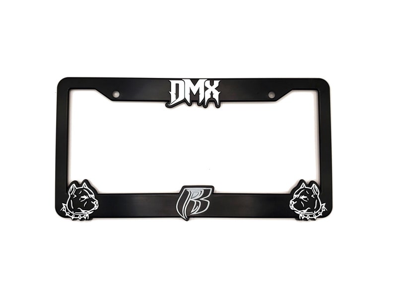 DMX "ruff Ryderz" 3D Raised License Plate Frame - Etsy