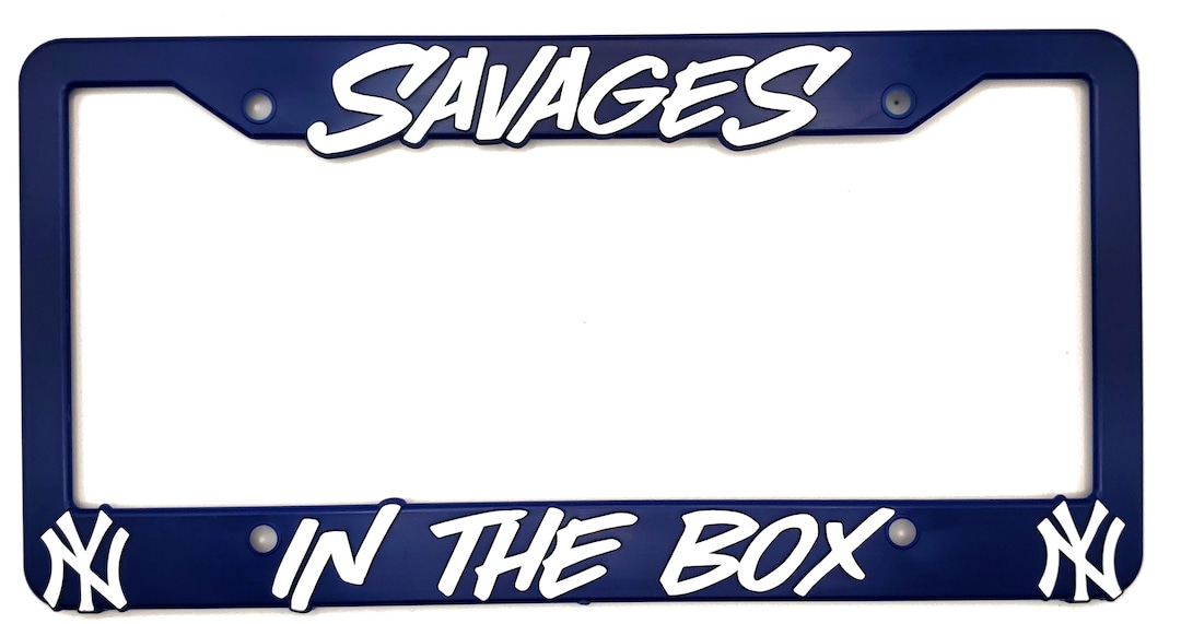 New York Yankees savages in the Box 3D Raised - Etsy