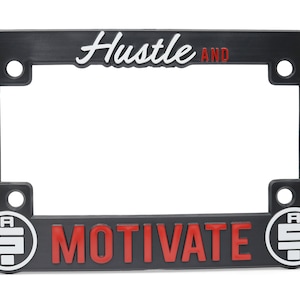 Nipsey Hussle "hustle and Motivate" 3D Raised License Plate Frame - Etsy