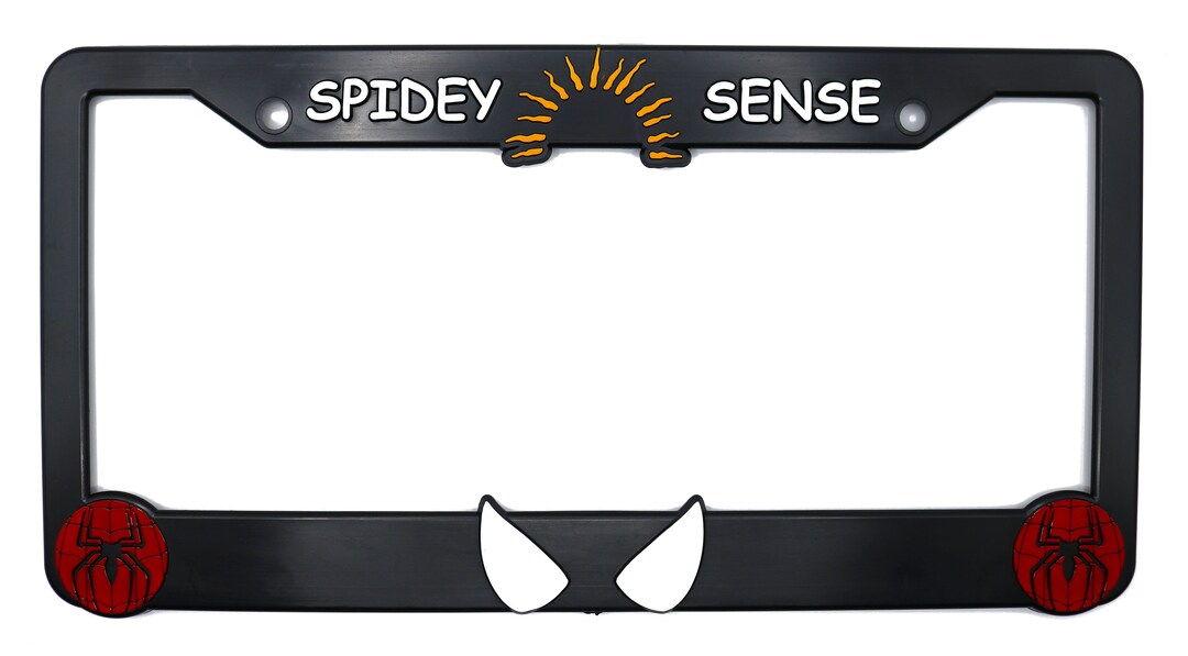 Spidey Sense 3D Raised License Plate Frame - Etsy