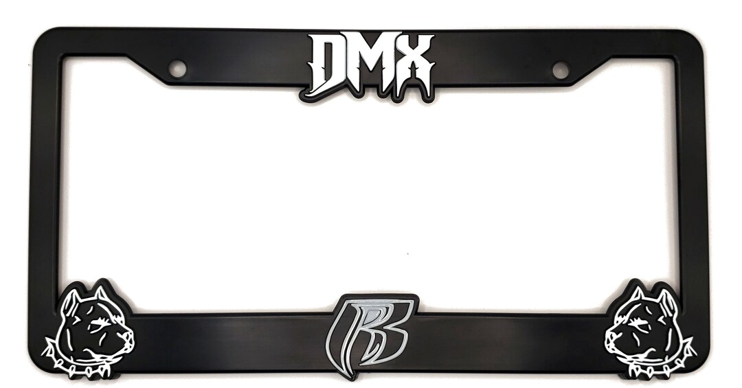 DMX ruff Ryderz 3D Raised License Plate Frame - Etsy