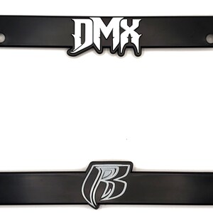 DMX "ruff Ryderz" 3D Raised License Plate Frame - Etsy