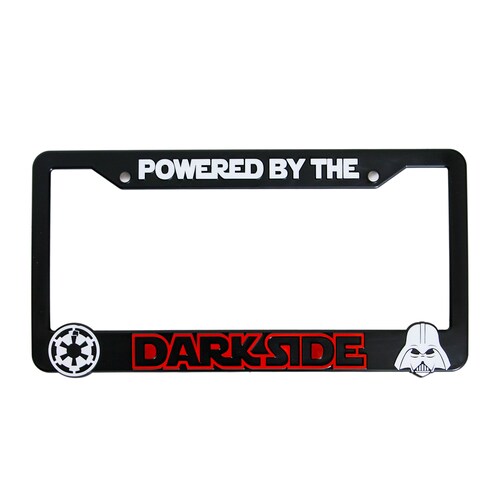 Star Wars Custom Stainless Steel License Plate Frame - Etsy