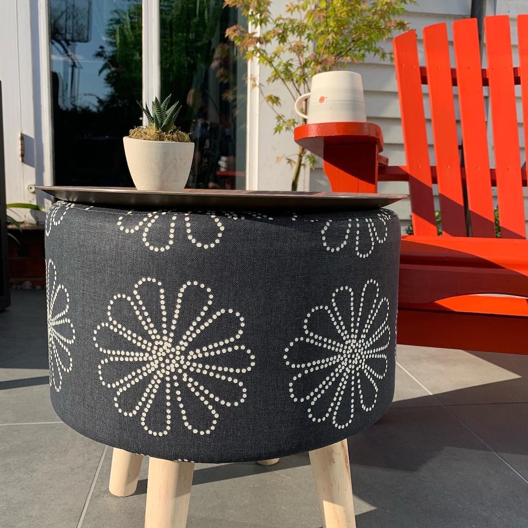 Dotty Large Round Stool - Etsy