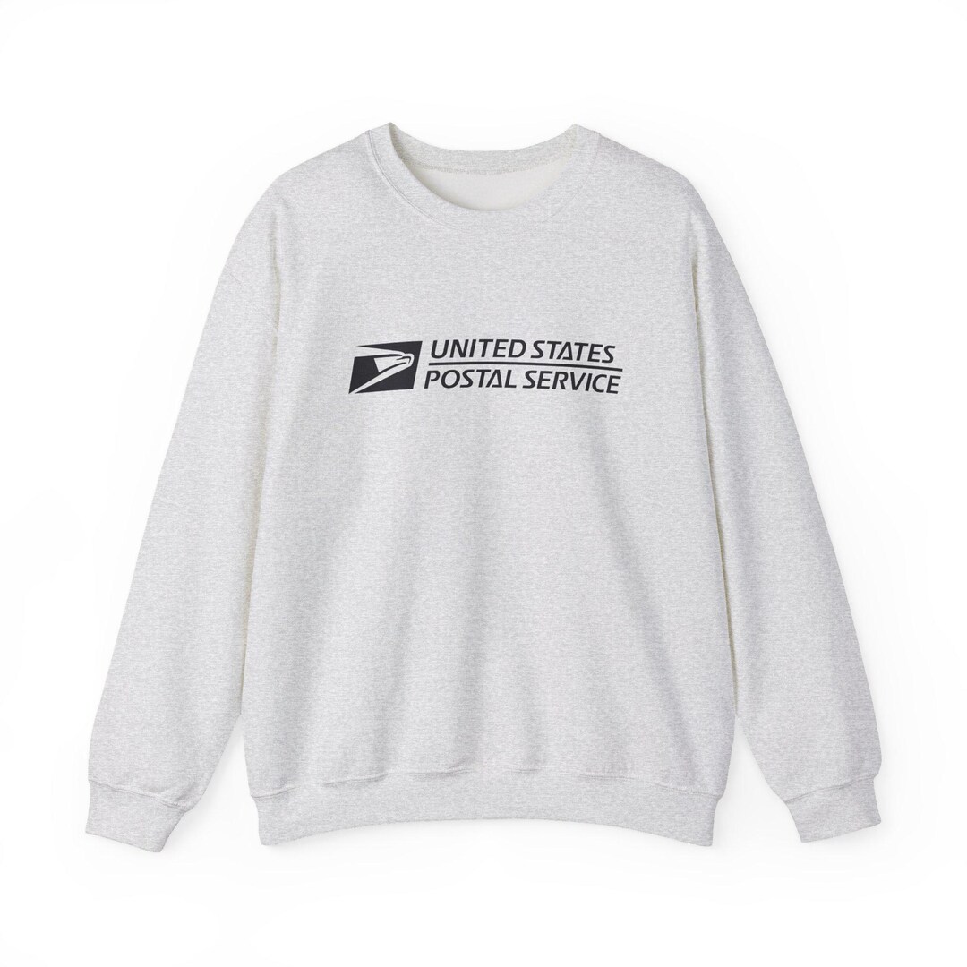 USPS Crewneck Sweatshirt, Unisex Postal Service Pullover, Cozy Postal ...