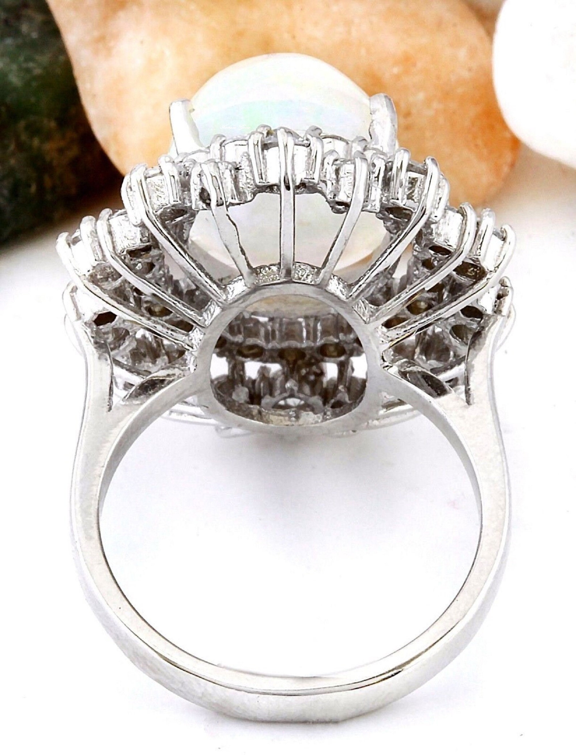 Certified Natural 4 25 Carat White Opal White Sapphire Etsy UK certified-natural-4-25-carat-white-opal-white-sapphire-etsy-uk