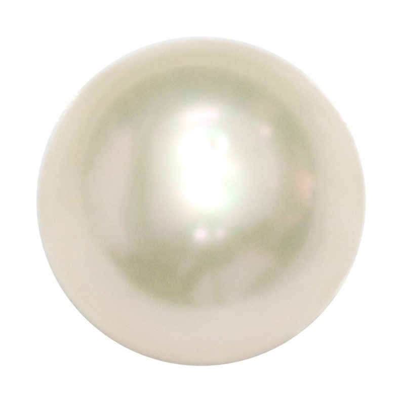 7.25 Carat Natural South Sea White Pearl Gemstone Lab Certified ...