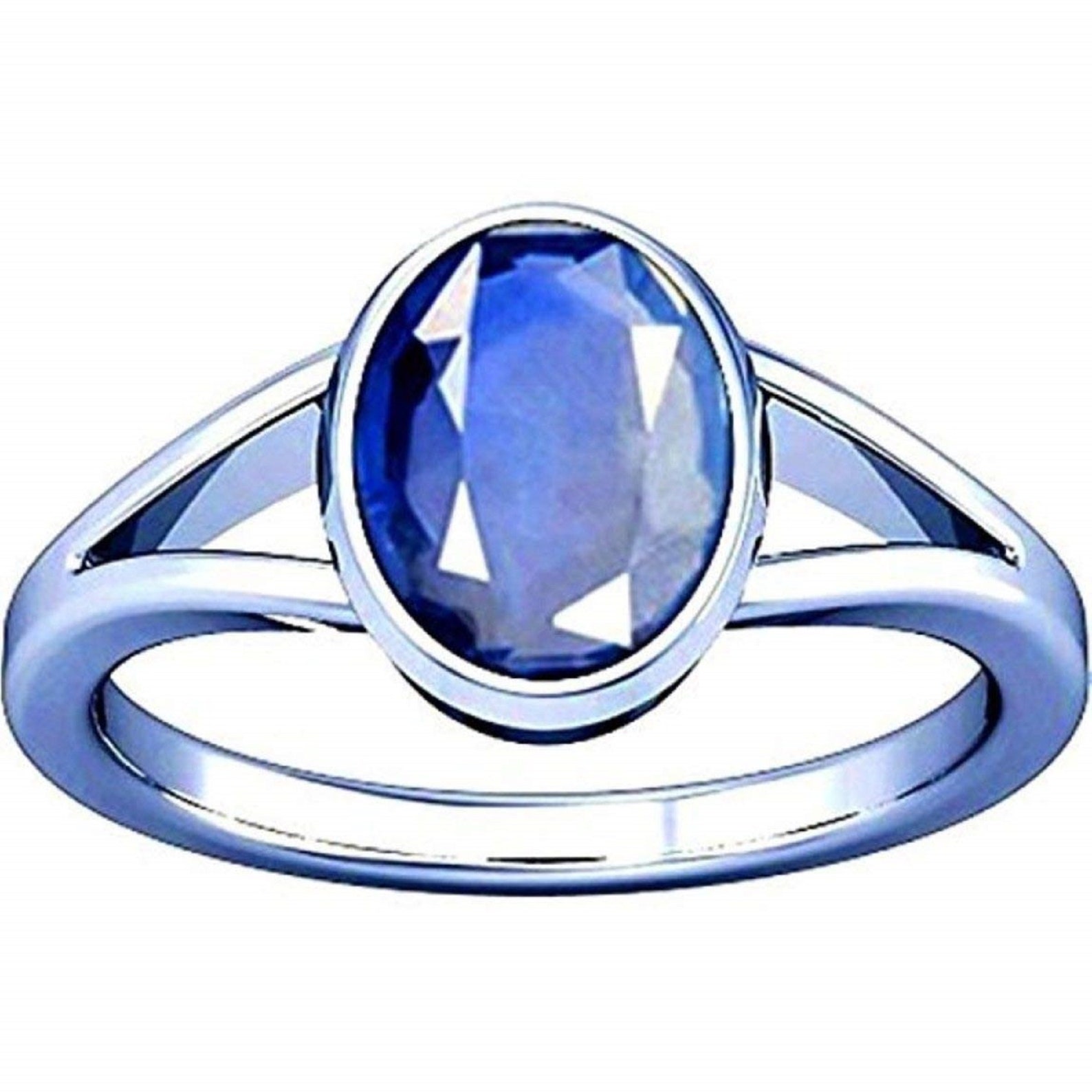 7.25 Karat Blauer Saphir Ring Original Natürlicher | Etsy