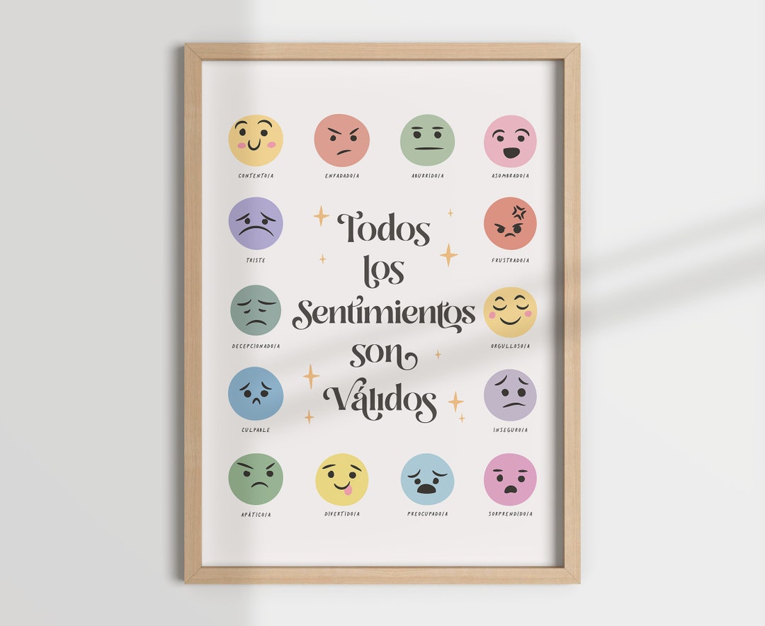 TODOS los SENTIMIENTOS son VÁLIDOS, all listenings are valid english ...