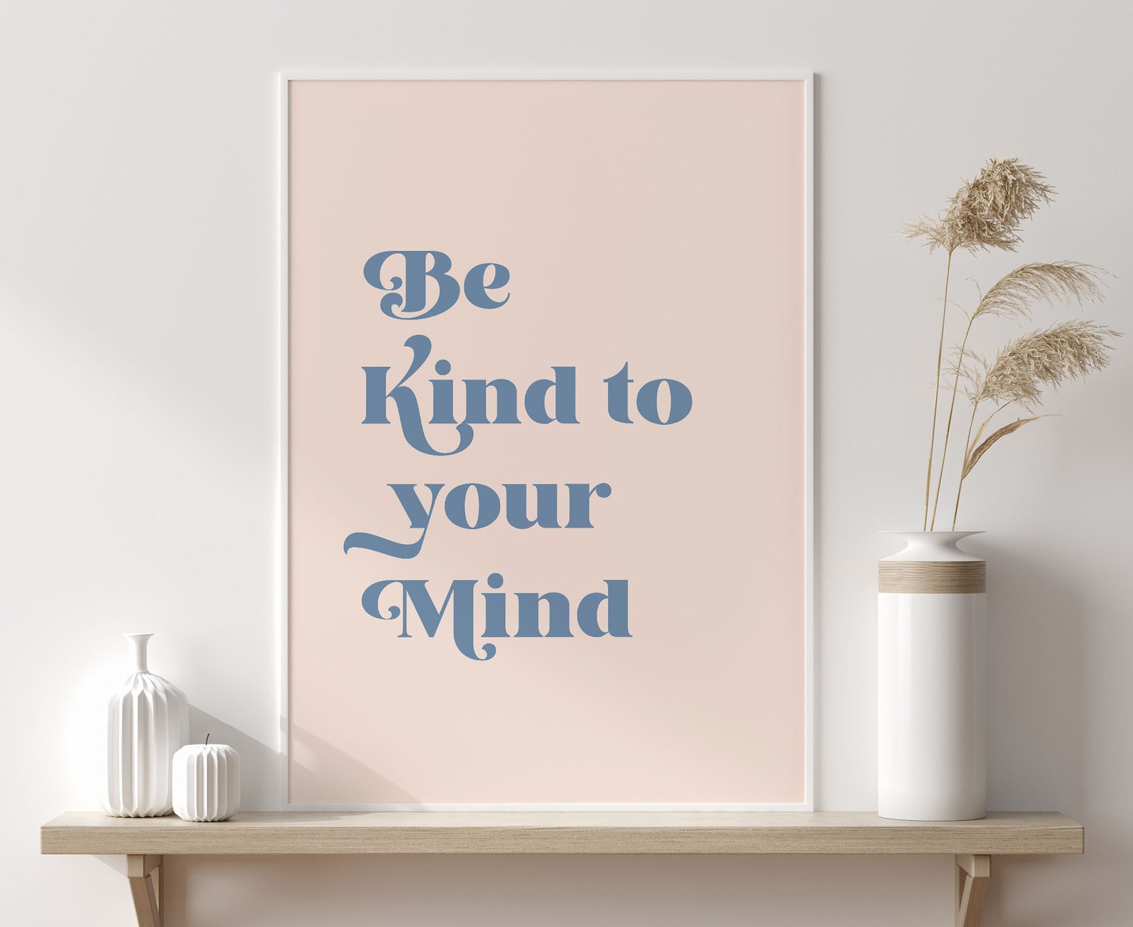 BE KIND to Your MIND Print Kindness Wall Art Mental Health - Etsy
