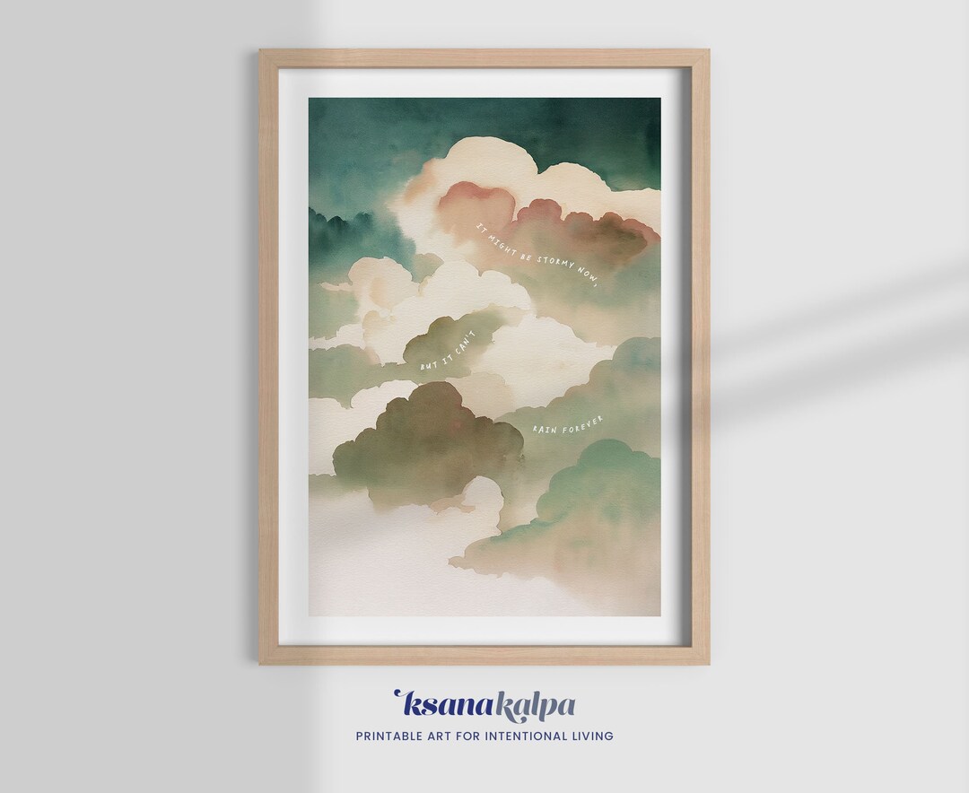 Can't Rain Forever, Therapy Office, Therapist Decor, School Counsellor ...