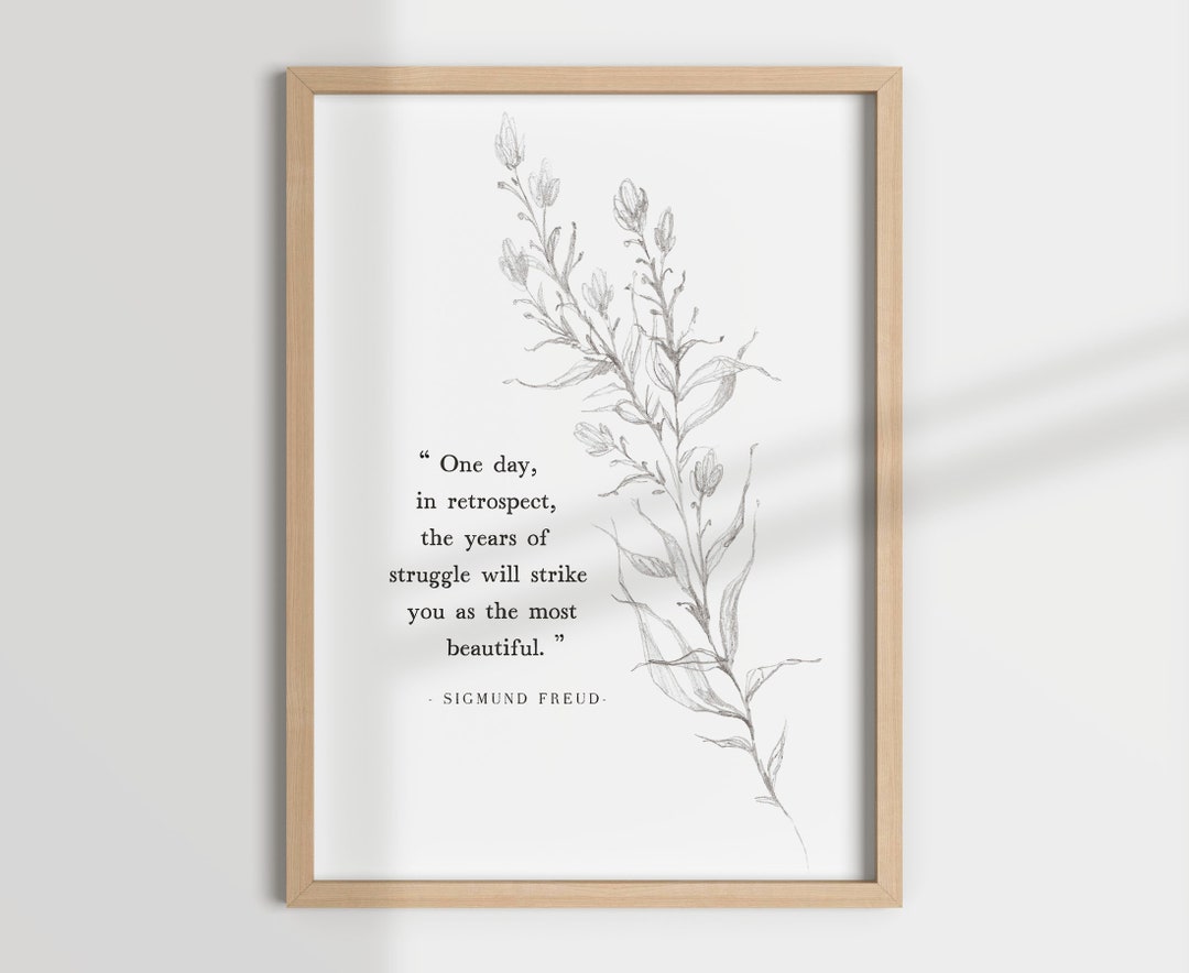 FREUD QUOTE, Sigmund Freud, Therapy Decor, Office Decor, Therapist ...