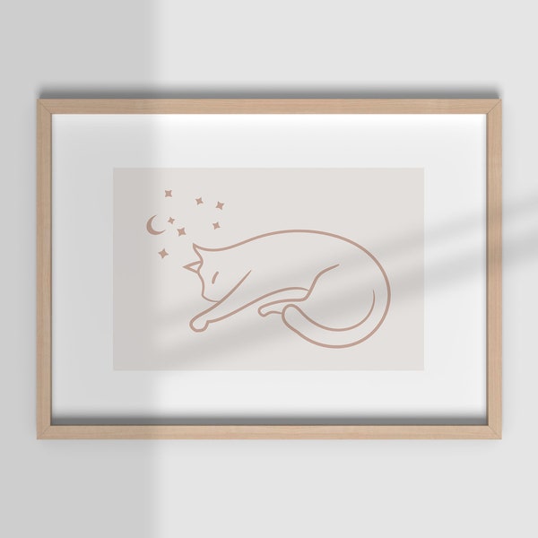 Sleepy Cat - Etsy