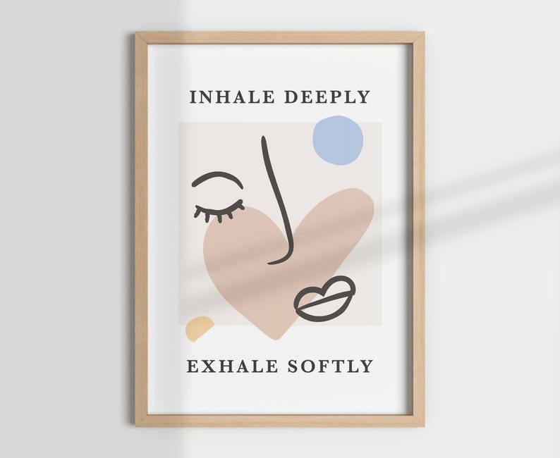 MORNING CHEER Set of 6 Prints Positivity Gift Cheerful | Etsy