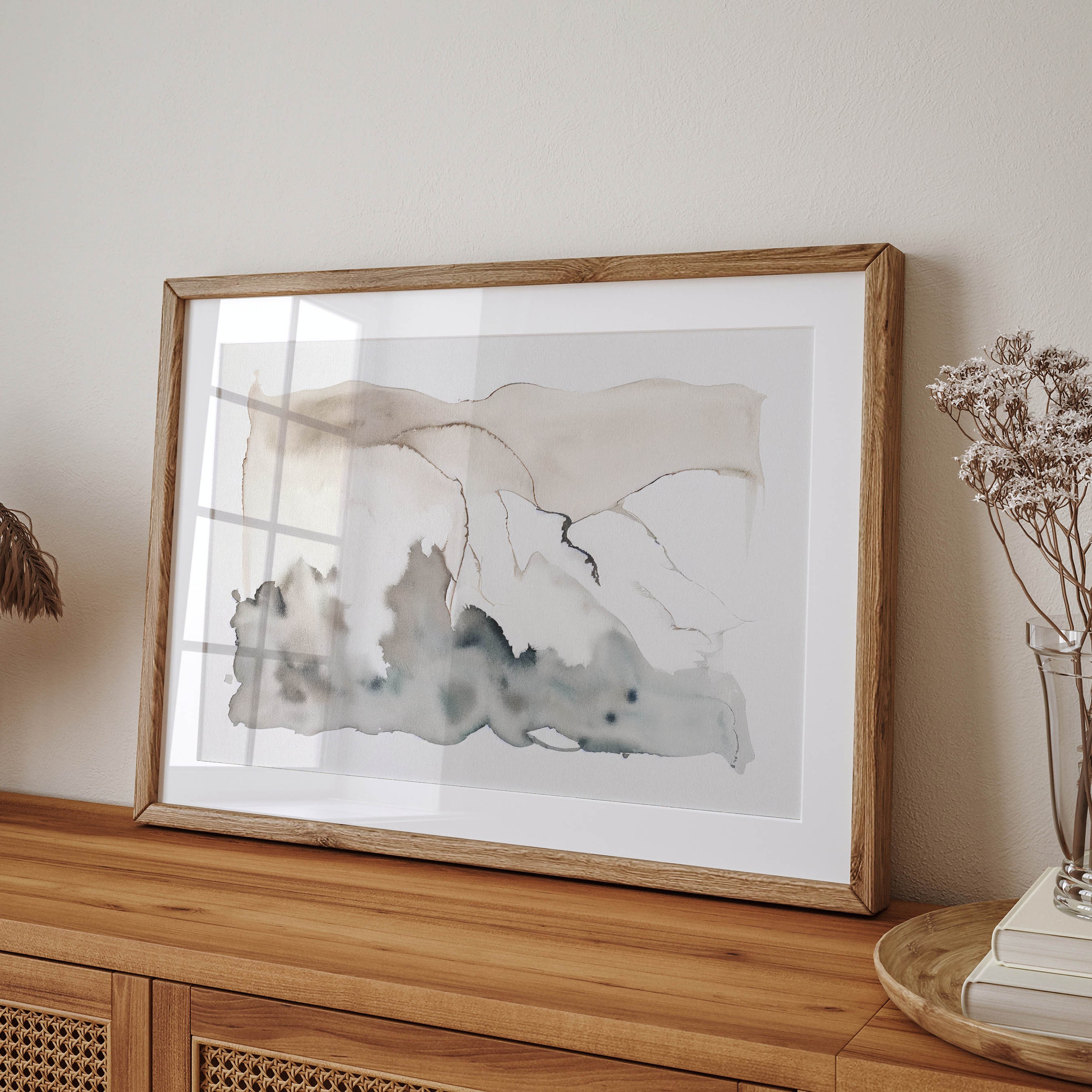 WATERCOLOR ABSTRACT, Watercolor Print, Abstract Art, Minimal Abstract ...