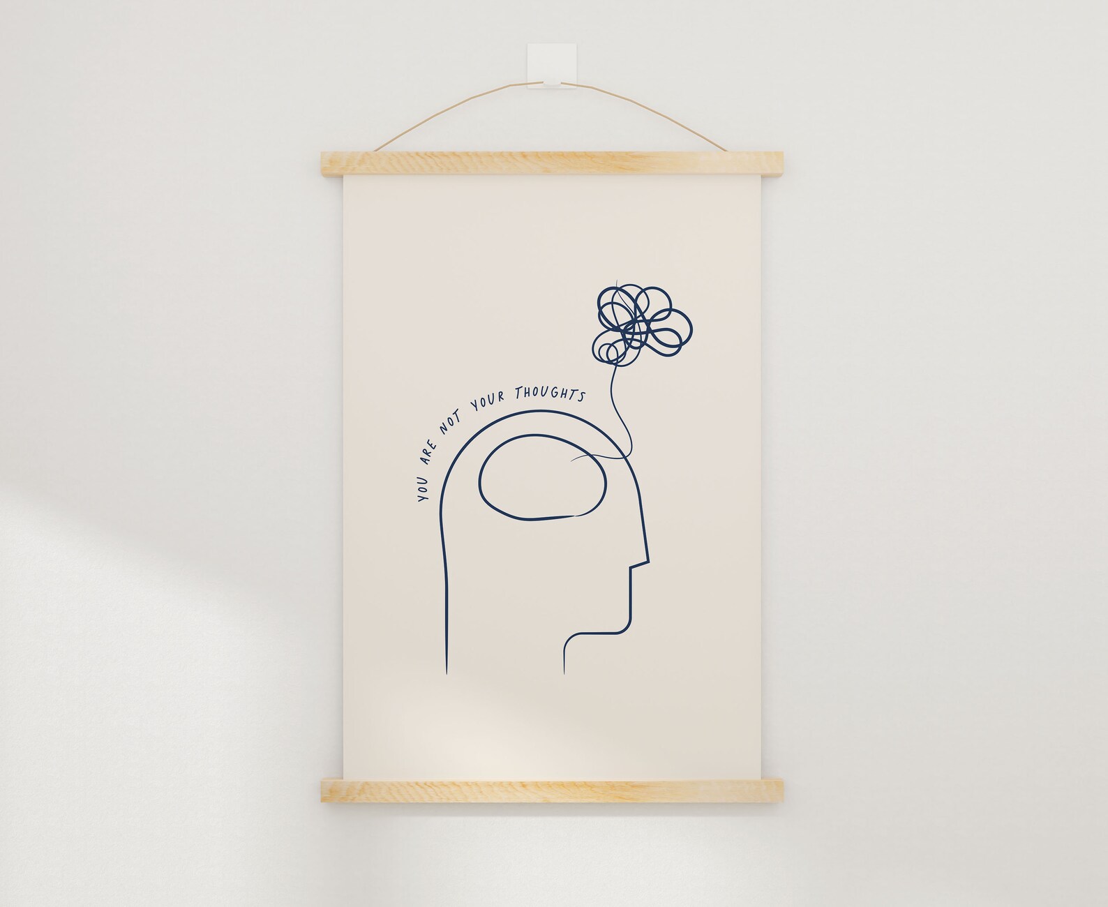You Are NOT YOUR THOUGHTS Mental Health Therapy Office - Etsy