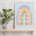 Safe Space Rainbow Poster, Mental Health Art (digital Download) - Etsy