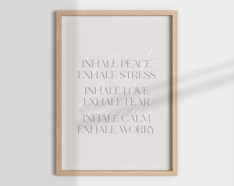 BE PATIENT With YOURSELF Print Self Care Therapy Positivity - Etsy