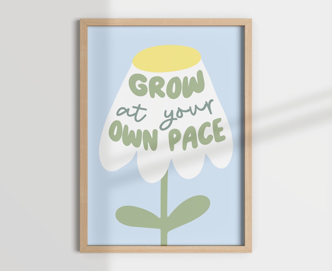GROW at YOUR Own PACE, Mental Health Art, School Counselor, School ...