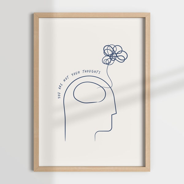 Black Mental Health Poster - Etsy