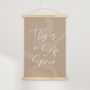 THIS is a SAFE SPACE, Mental Health, Therapy Office, Therapist ...