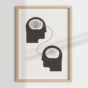 NEUTRAL SAFE SPACE, Set of 5 Prints, Counselling, Counsellor Office ...