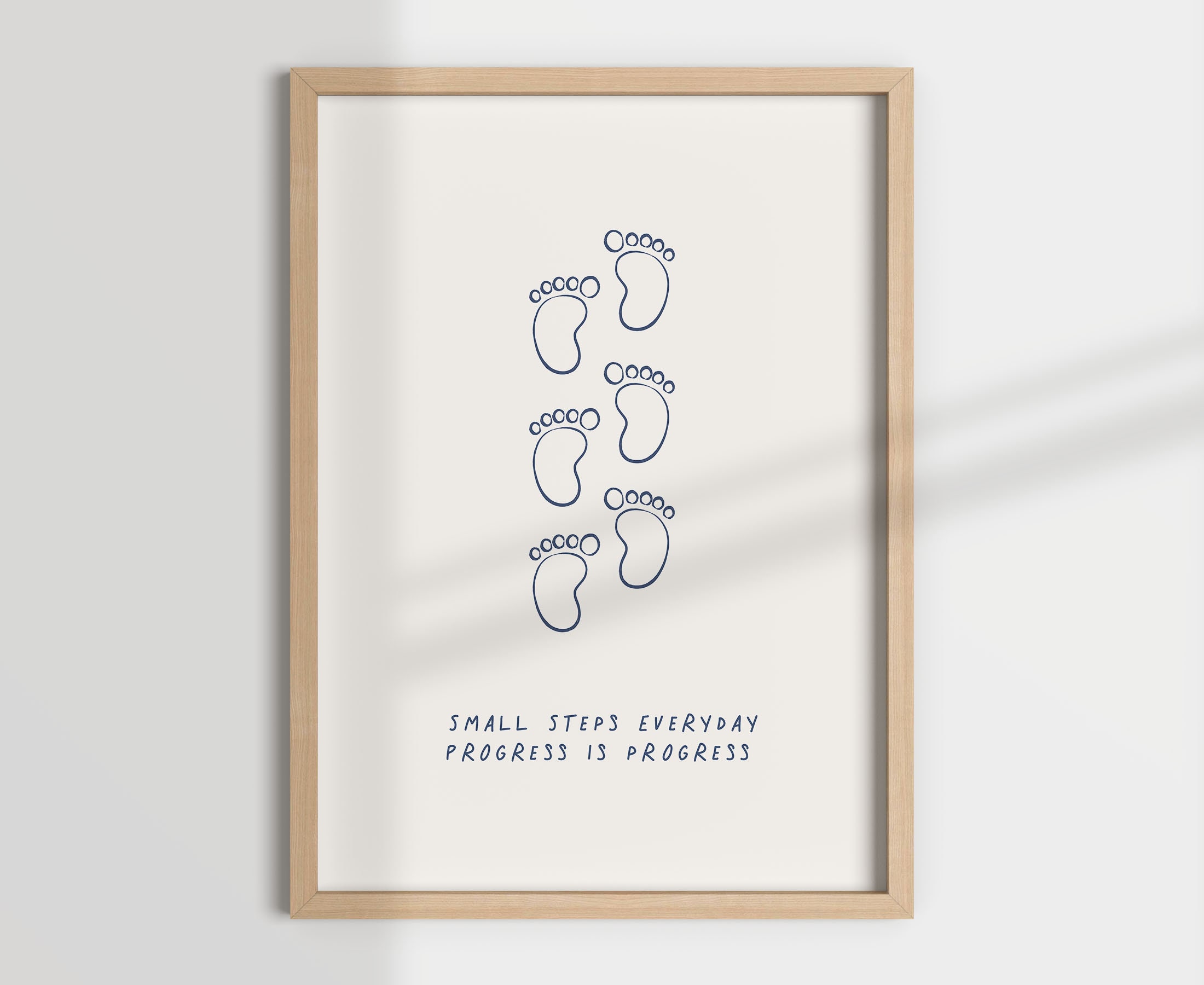SMALL STEPS EVERYDAY Progress is Progress Print Get Well - Etsy