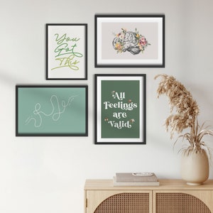 MENTAL HEALTH THERAPY Office Bundle, Set of 15, Sage Green, Therapy ...