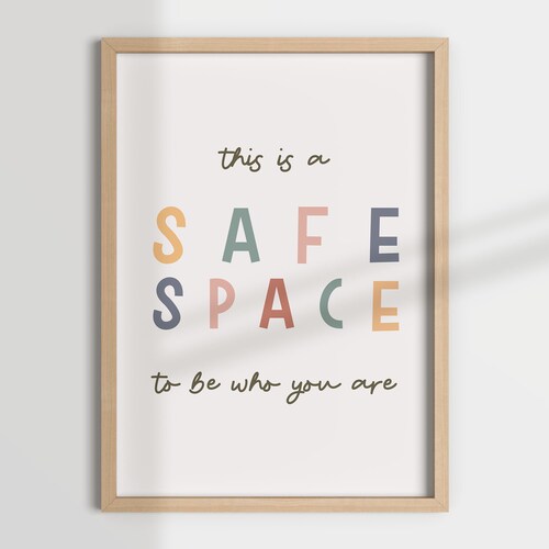 THIS is a SAFE SPACE Mental Health Office Therapy Office - Etsy