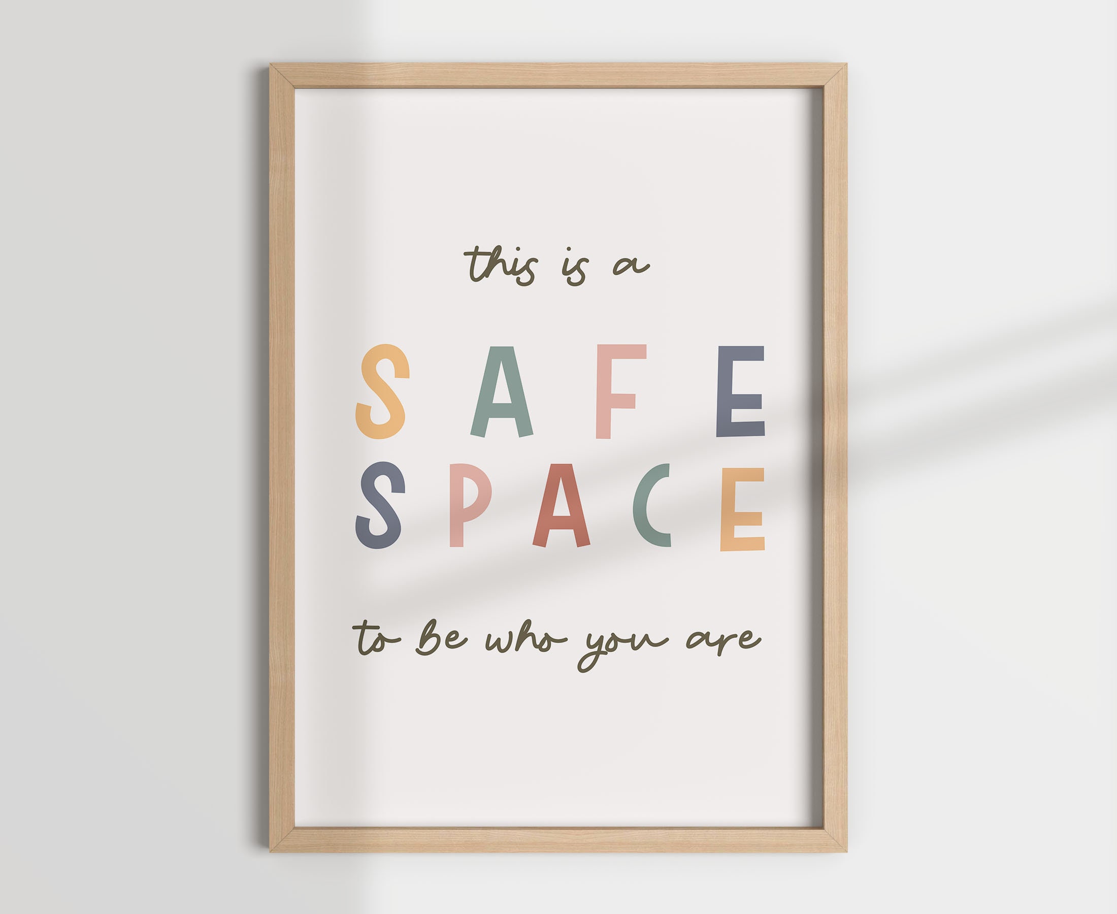 THIS is a SAFE SPACE Classroom Decor Therapy Office - Etsy