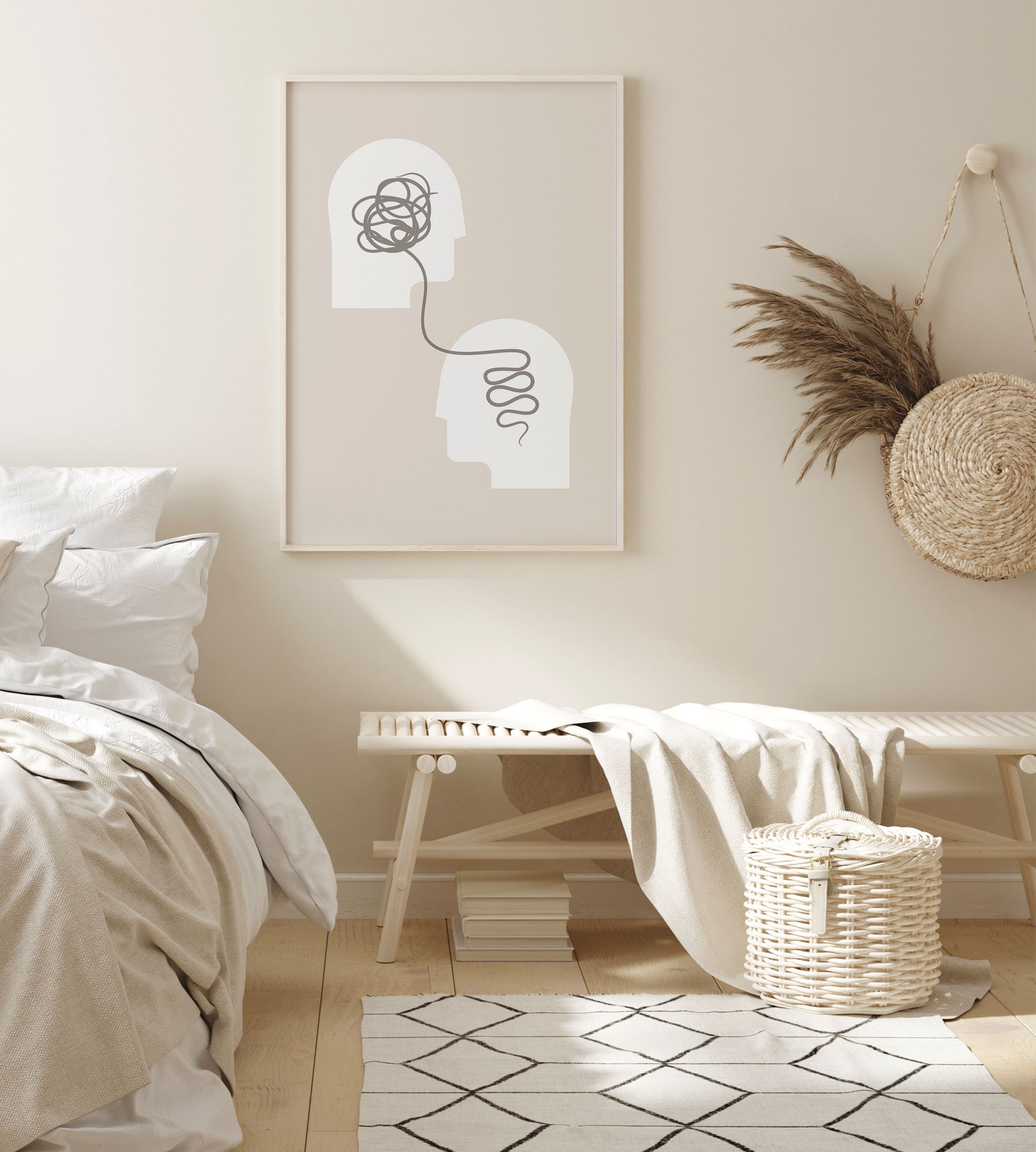 MIND THERAPY therapist office mental health therapy decor | Etsy