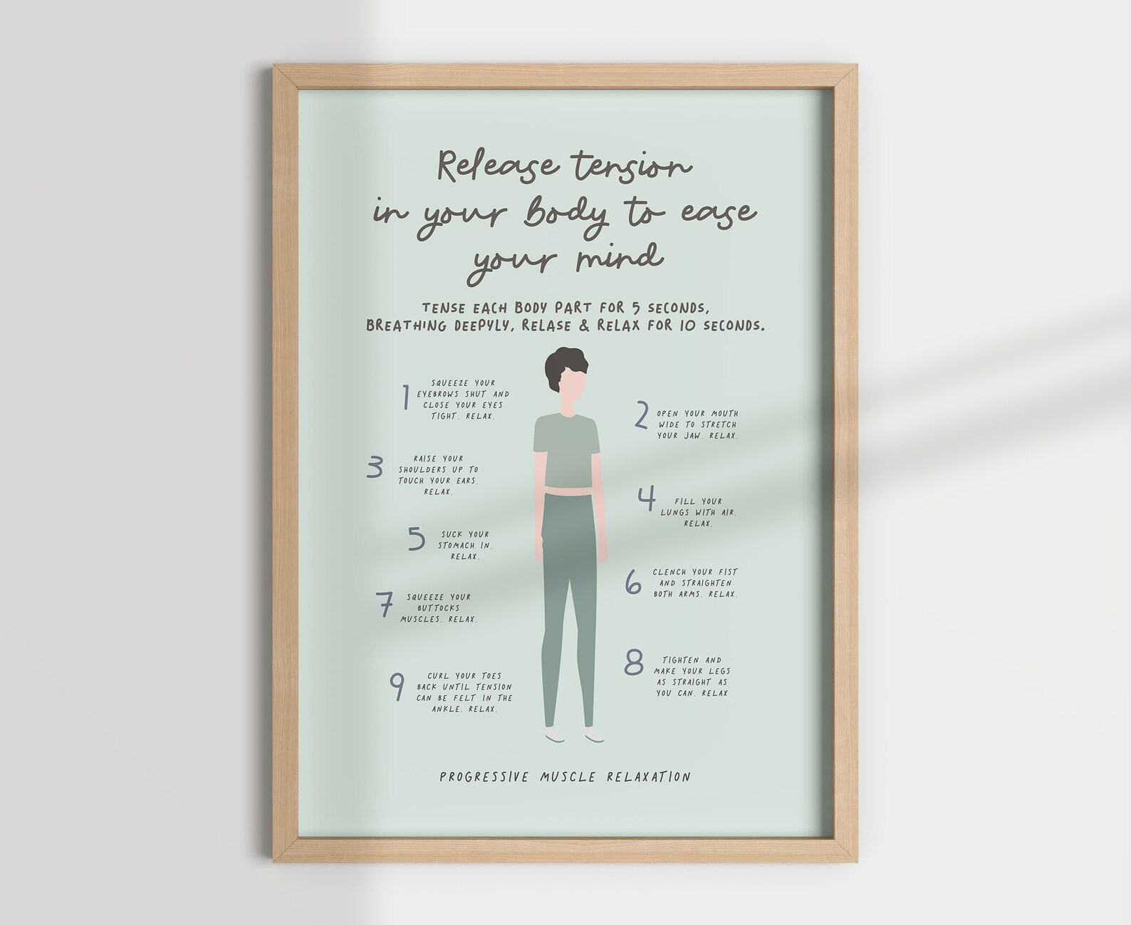 RAINBOW GROUNDING Set of 7 Prints, Grounding Techniques, Therapist ...