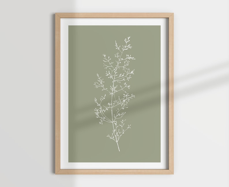 Calm Therapist Green Prints: Set of 6, Calming Wall Art, Mental Health ...