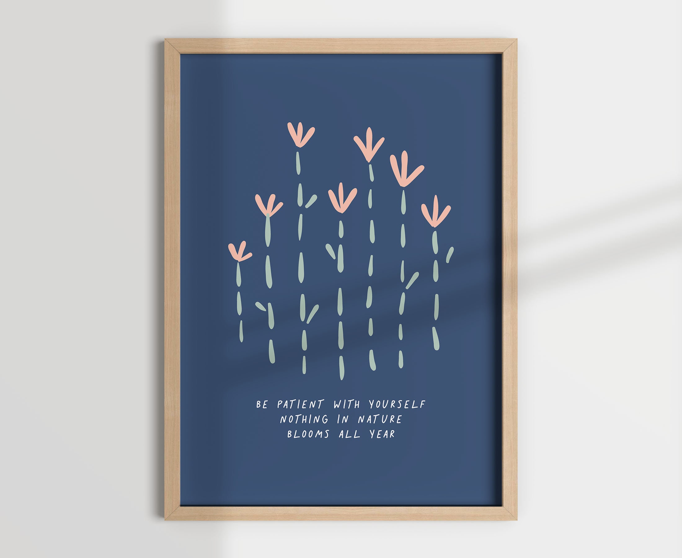 MINDFUL Set of 5 Prints, Therapy Office, Therapist Decor, Mental Health ...