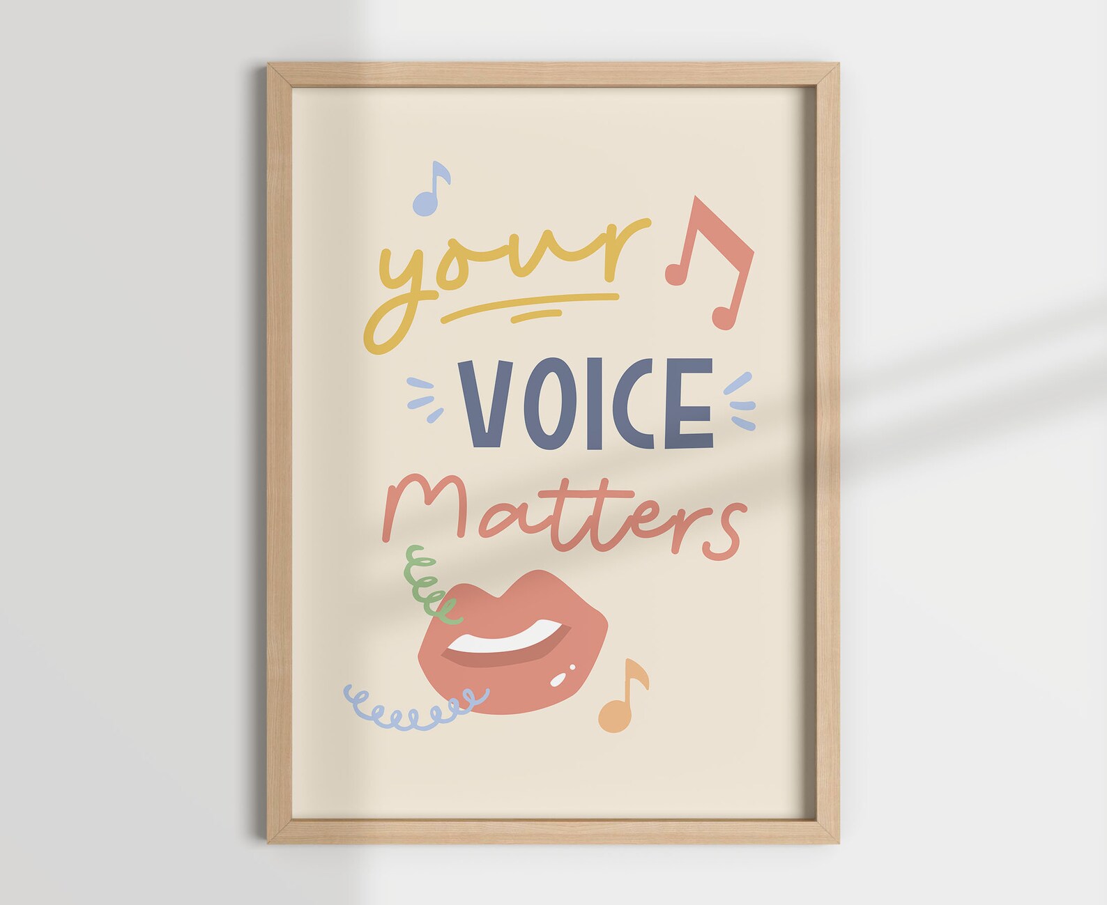 Your Voice Matters Classroom Poster, Kids Room, School Psychologist ...