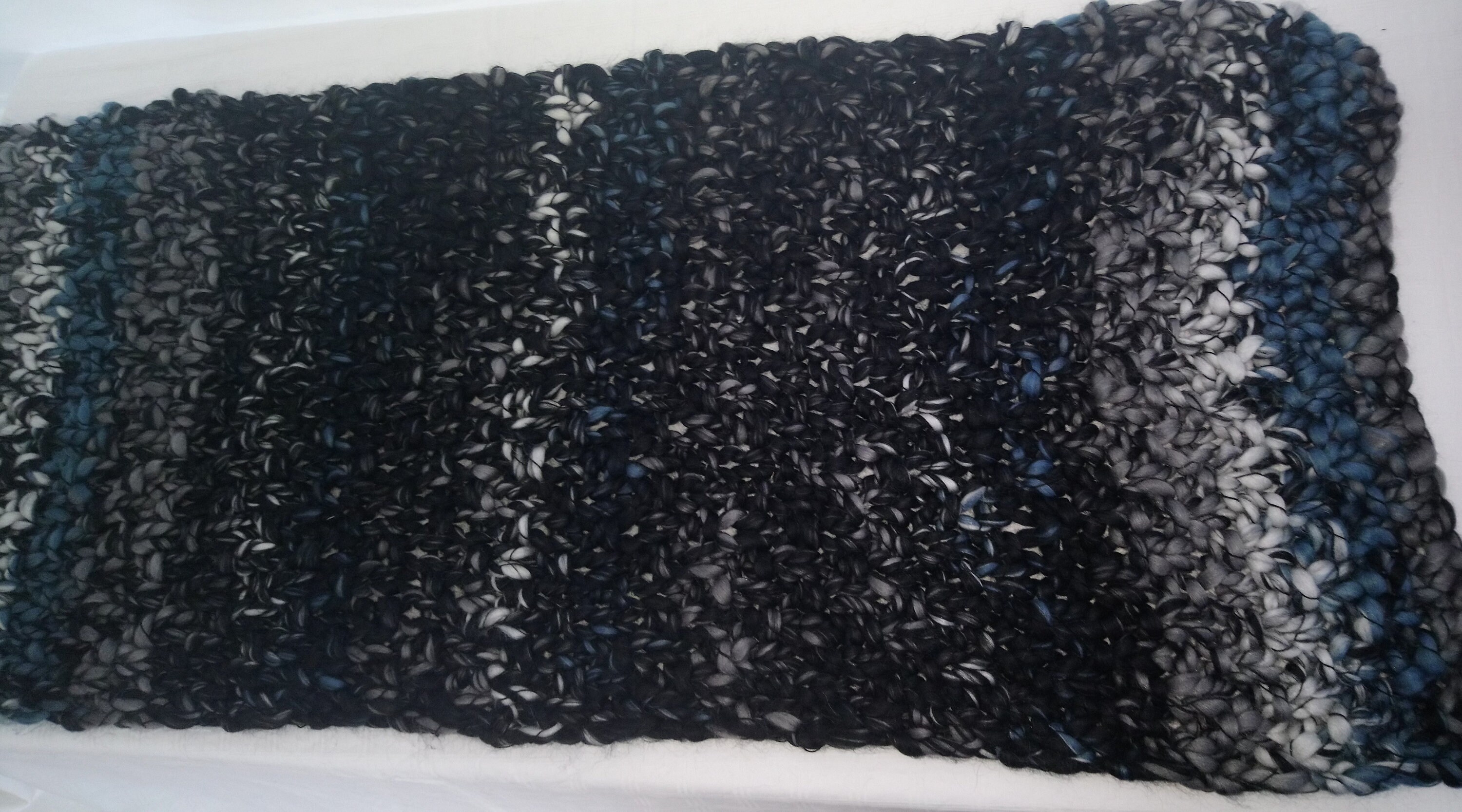 Hand Knitted Super Chunky Bed Runner - Etsy